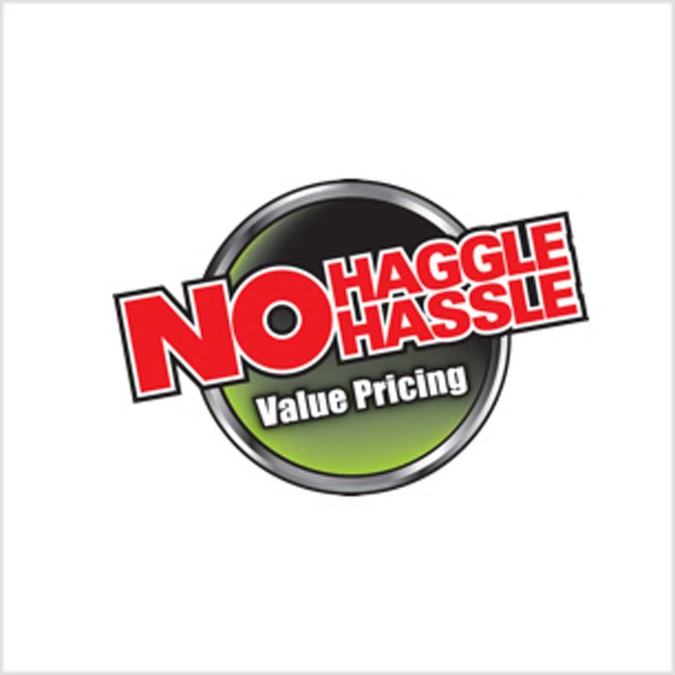 NO HAGGLE NO HASSLE® Pricing